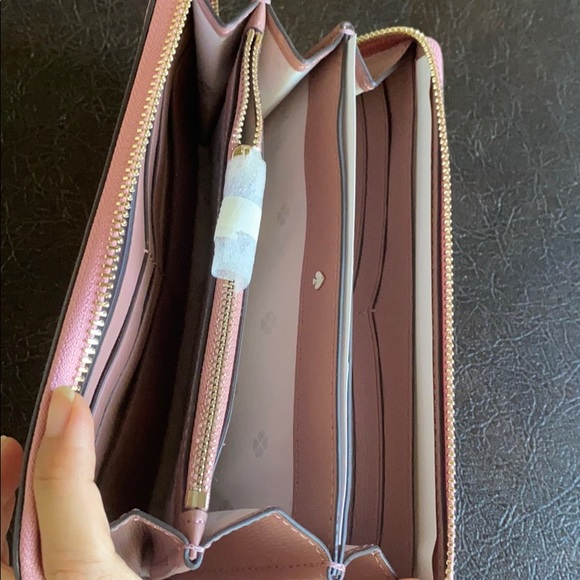 kate spade | Bags | New Kate Spade Pink Safari Wallet Long | Poshmark